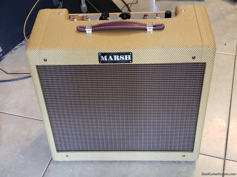 Marsh 5F2A Tweed Princeton 2019 w/10" Jensen Speaker & | Reverb