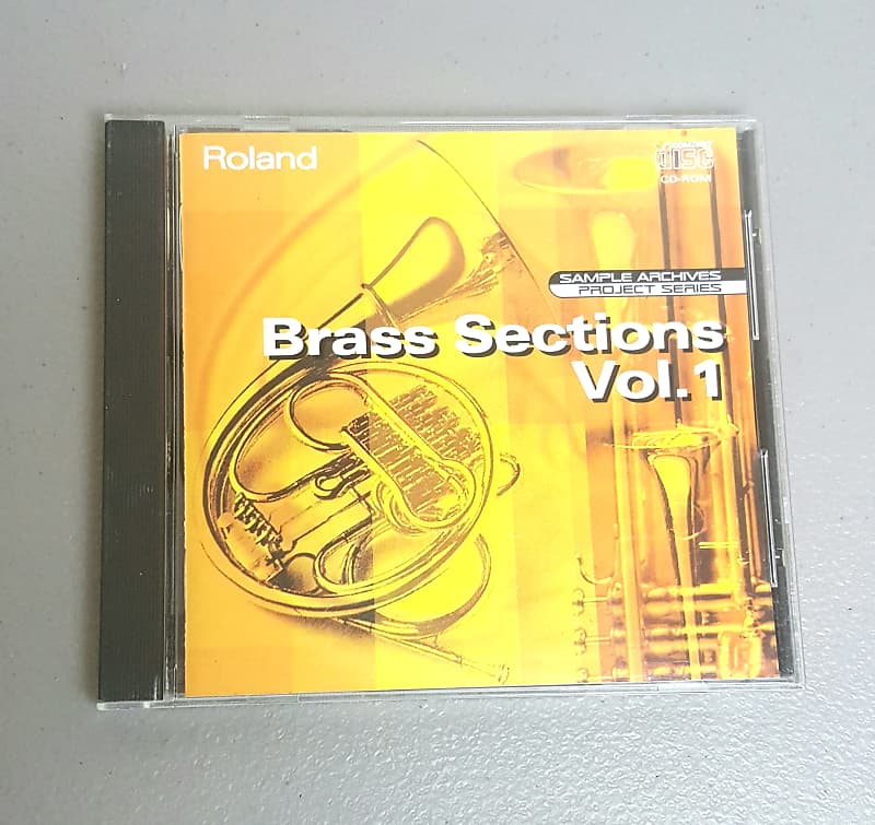 Roland L-CDP-06 "Brass Sections Vol 1" Sampler CD Rom Library | Reverb