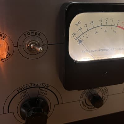 Ampex 350 Mic Preamp - Fully Restored - Modified 1950's | Reverb