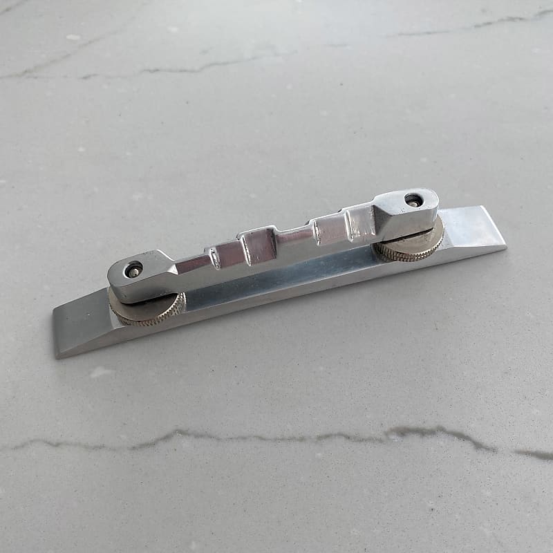 Bigsby Aluminum Bridge Saddle with Base & Wheels | Reverb