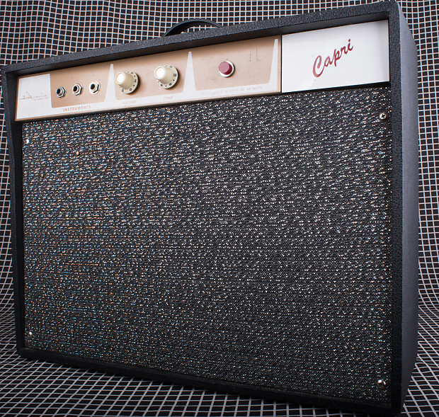 1960's Alamo Capri 2560 1x10 Tube Combo Guitar Amplifier | Reverb