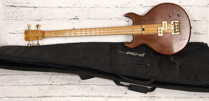 SD Curlee Vintage Electric Bass Guitar Natural Wood 4-String | Reverb