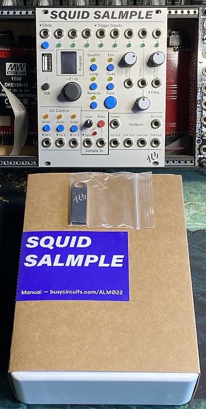 ALM/Busy Circuits Squid Salmple Eurorack sampler module | Reverb