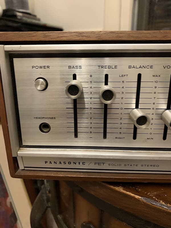 Panasonic Sa 700 70s Wood /black | Reverb