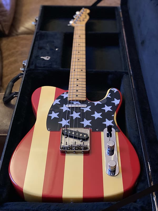 Fender Japan Order Made '69 RI Stars & Stripes Telecaster | Reverb
