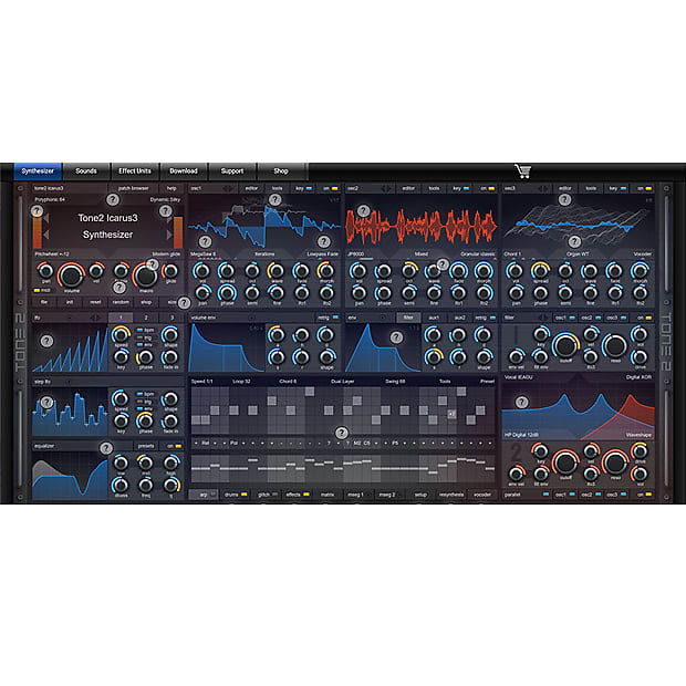 Tone2 Icarus 3 Synthesizer | Reverb