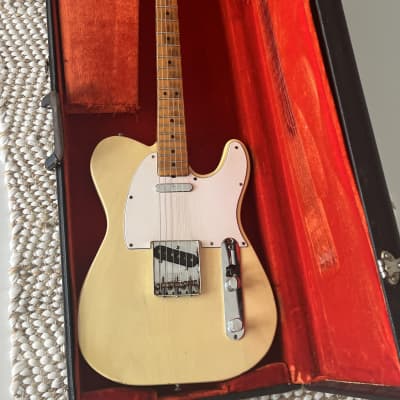 Fender Telecaster 1968 Blonde with Black Pickguard | Reverb