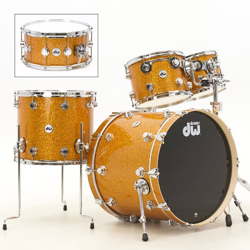 DW Drums Collector's Series Maple 333 5-pc Shell Pack in | Reverb