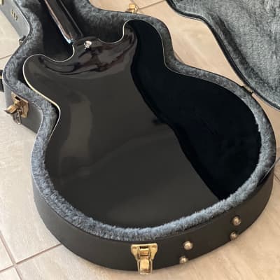 Epiphone Rivoli Bass Guitar 1994 - Ebony 30 Year old MINT! | Reverb