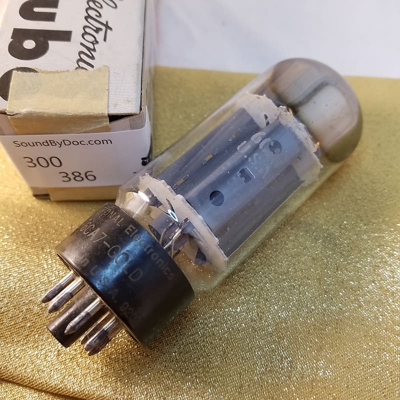 G.E EL34 6CA7 AT1000 TESTED Vacuum Tube Fat Boy Power Pentode | Reverb