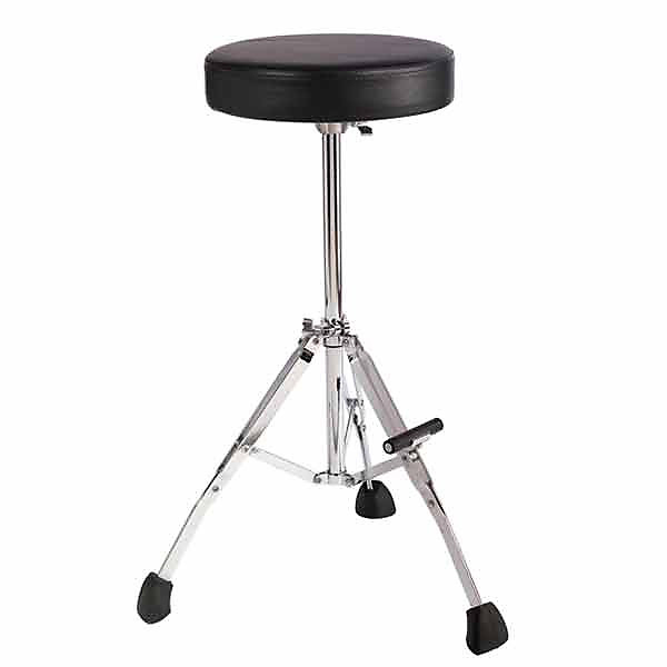 Gibraltar Short 21‰Û Stool with Round Seat Fold Up Tripod | Reverb