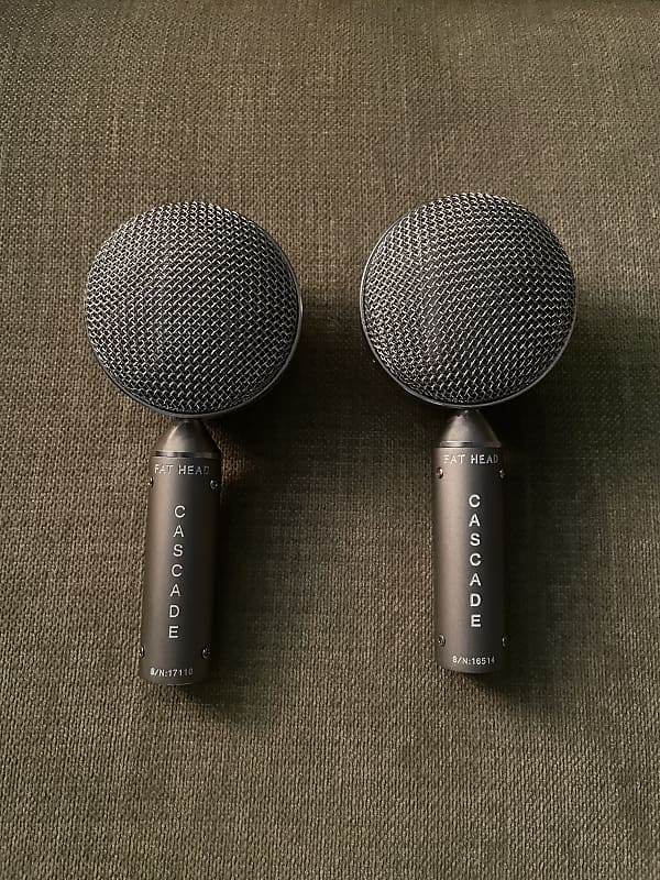 Cascade Fat Head BE Ribbon Mics (Pair) | Reverb
