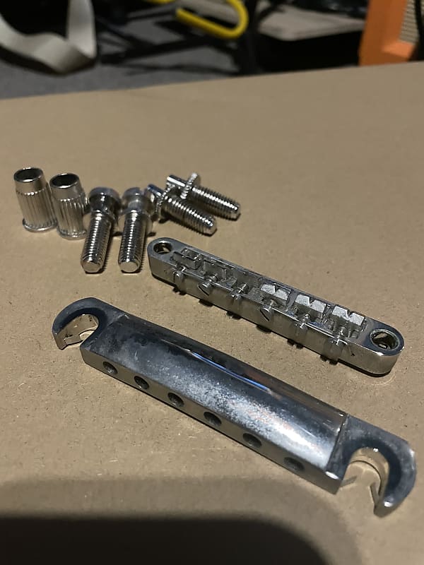 Epiphone Les Paul bridge Aged nickel | Reverb