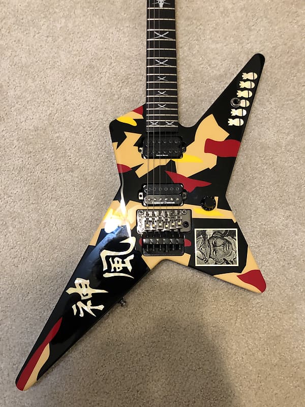 Esp Custom Shop Japan Lynch Kamikaze Anchang Star 2012 Kami | Reverb