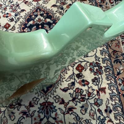 Fender Stratocaster body MIM 2018 - Surf Green Pearl | Reverb