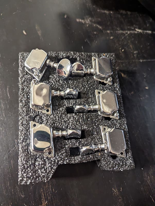 Domino Spartan F Style 1960s tuning machines tuners | Reverb