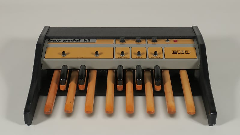 Eko Bass Pedal K1 analog synthesizer + schematics | Reverb
