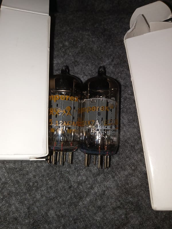 2 Excellent very strong mullard 12ax7a / 12ax7 tubes | Reverb