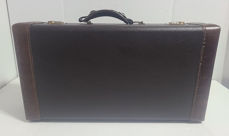 Bach Stradivarius Vintage Leather Trumpet Case (CASE ONLY) | Reverb