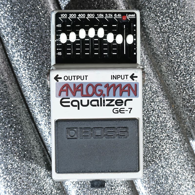 ANALOGMAN Boss GE-7 Equalizer MIJ (Black Label) Japan - 0179 | Reverb