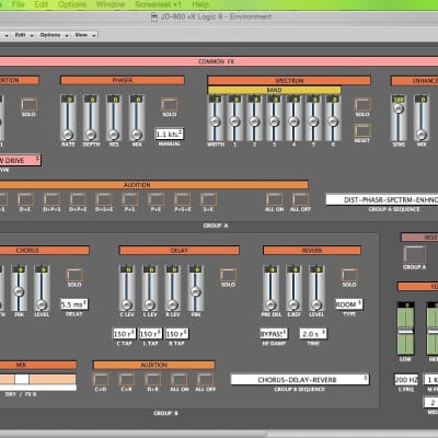 Virtual JD-800 editor / programmer - Roland JD-800 / JD-990* | Reverb