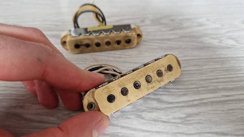 Original Vintage Fender Jaguar pickup heavy formvar | Reverb