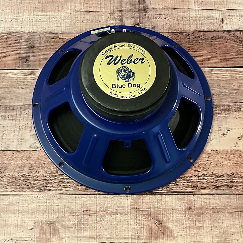 Weber blue dog 12” 30W 8ohm 2000s - blue | Reverb