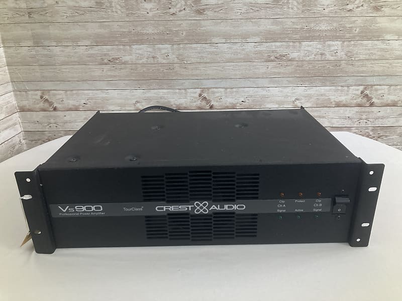 Used Crest Audio VS900 POWER AMP | Reverb