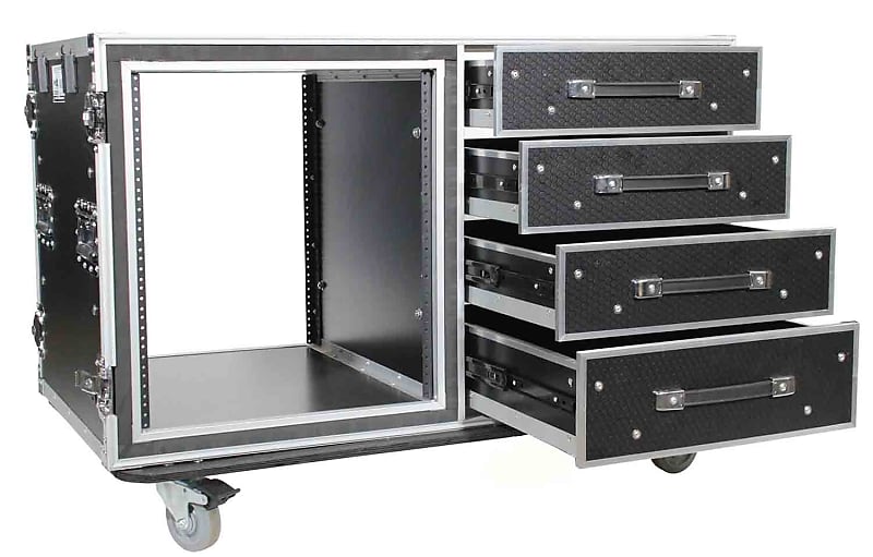 ProX XS-12U4DTW, 12U Shockproof Workstation Case with Dual | Reverb