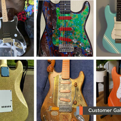 ST Style Build Your Own Guitar Kit | Reverb