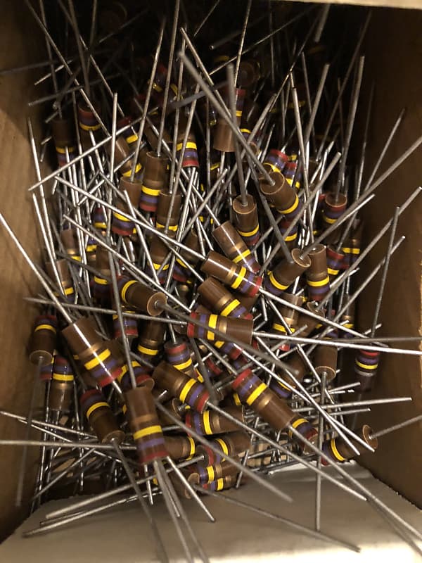 Allen Bradley Carbon Composition Resistors 1W NOS (10 pcs) | Reverb