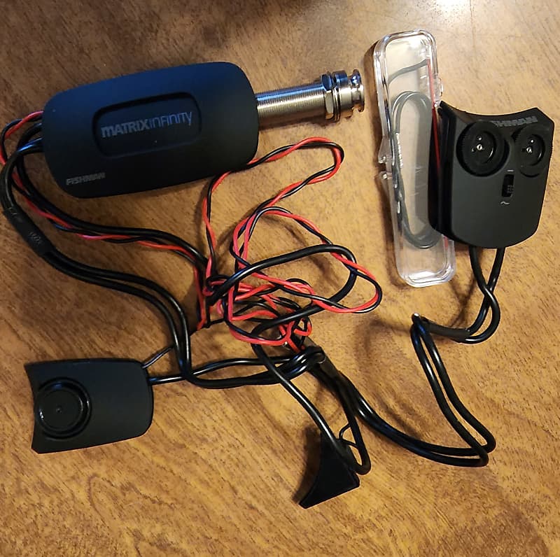 Fishman Matrix Infinity Mic Blend Undersaddle Pickup System | Reverb