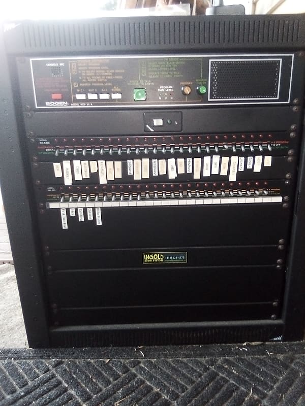 Bogen Model MCP 35 A w/ 2 SBA 225 | Reverb