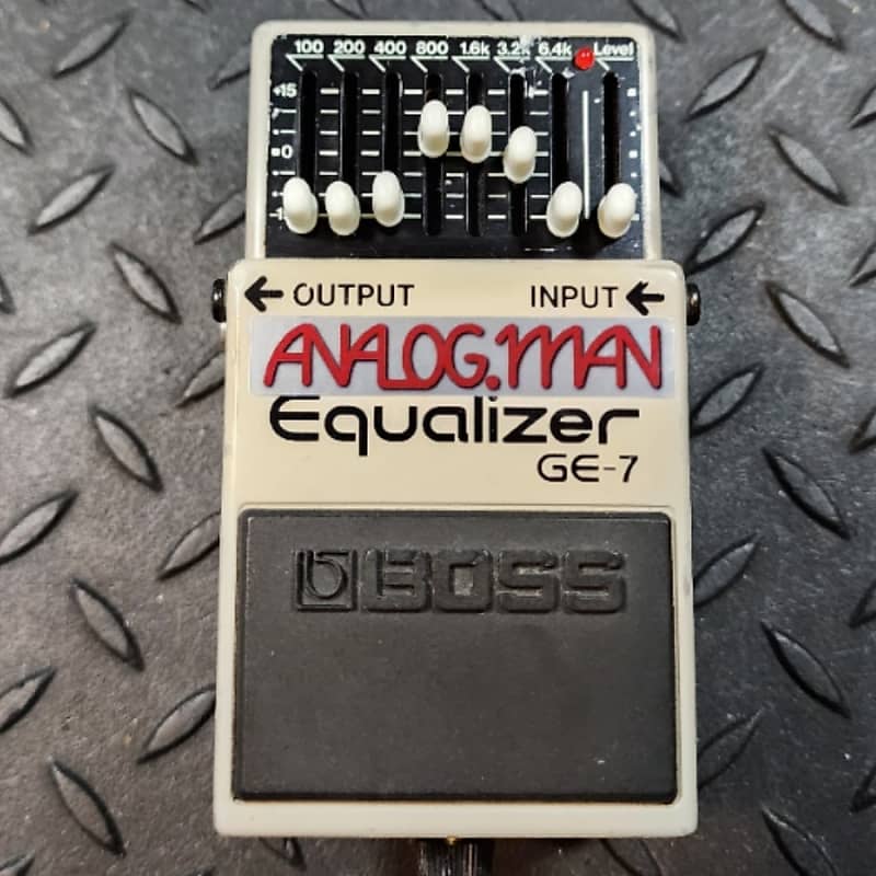 Analogman Boss GE-7 Graphic Equalizer Pro Mod EQ Taiwan | Reverb