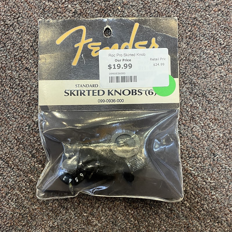 Fender Skirted Knobs 6-pack | Reverb