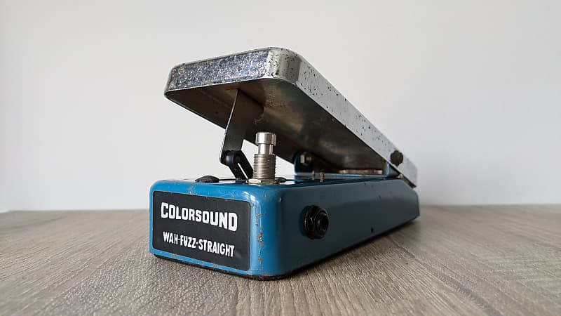 Colorsound Fuzz Wah Straight Vintage Guitar Pedal | Reverb