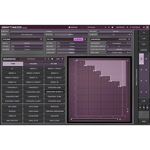 MeldaProduction MRhythmizer - Time Manipulation Effect | Reverb