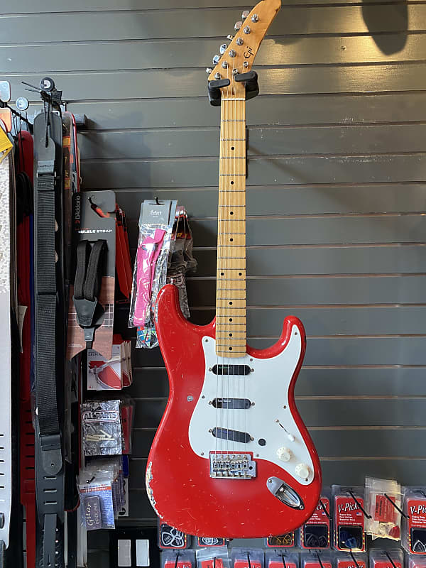 Epiphone S-310 1980’s Dakota Red Strat-Style Heavily Modified | Reverb