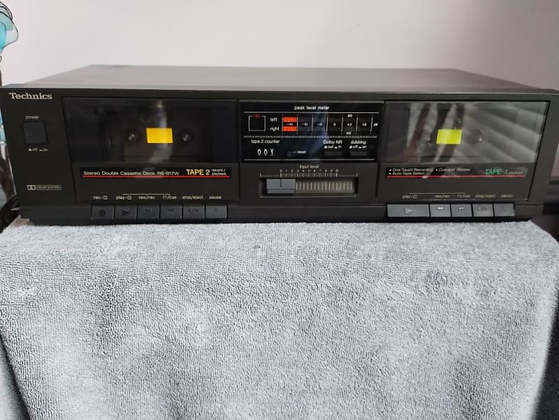 Technics RS-B17W double cassette deck in very good condition | Reverb
