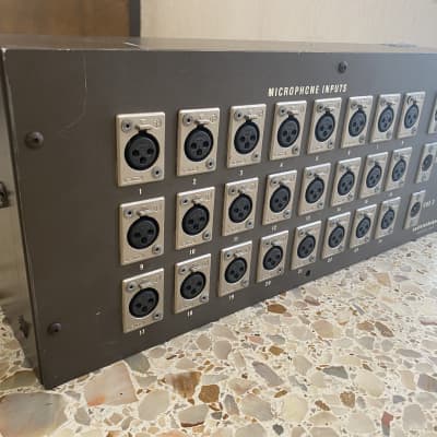Audio Techniques XLR Microphone Patch Panel Box | Reverb