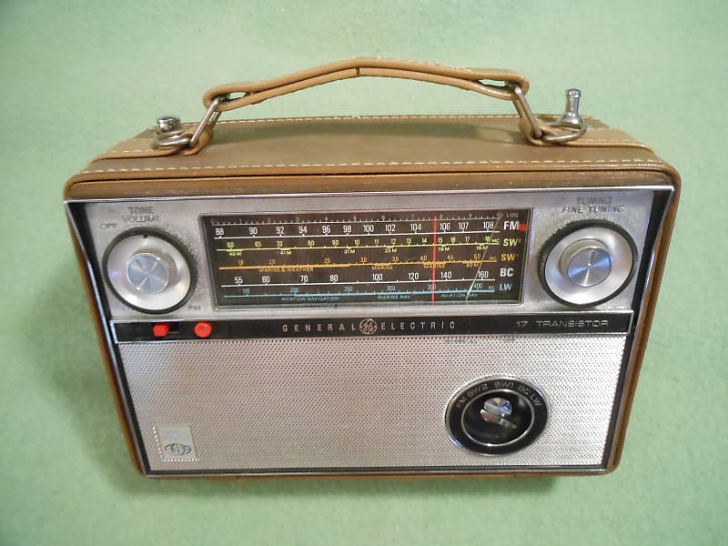 GE P-990A 1964 WORLD MONITOR 5 Band Radio WORKS | Reverb