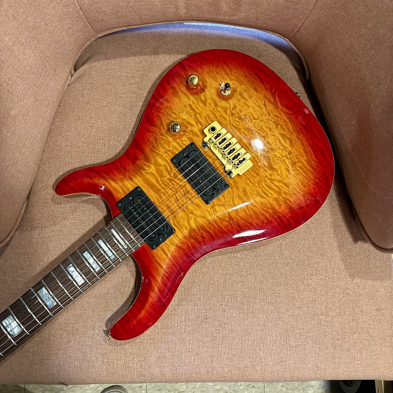 Carvin CT6 with case - Cherry Sunburst - Kiesel | Reverb