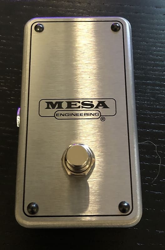 Mesa Boogie Footswitch - Single button latching no LED | Reverb