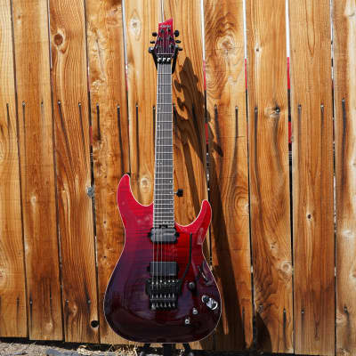 Schecter DIAMOND SERIES SLS Elite C-1FR/S - Blood Burst | Reverb