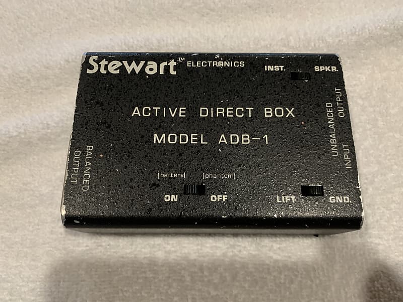 Stewart ADB-1 Active Direct Box 1990s | Reverb