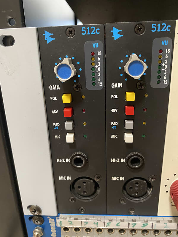 API 512c 500 Series Mic Preamp Module | Reverb