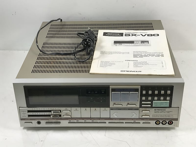Vintage Pioneer SX-V90 Stereo Receiver | Reverb