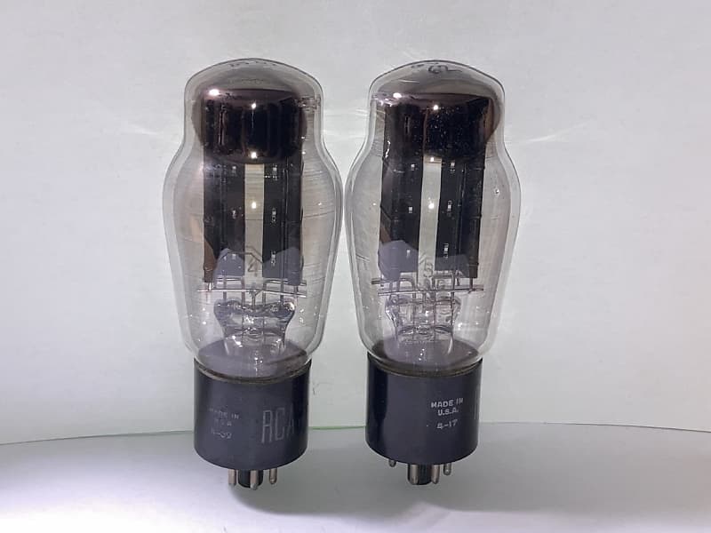 1954 RCA 5U4G Rectifier Tubes, Matched Pair, High Testing | Reverb