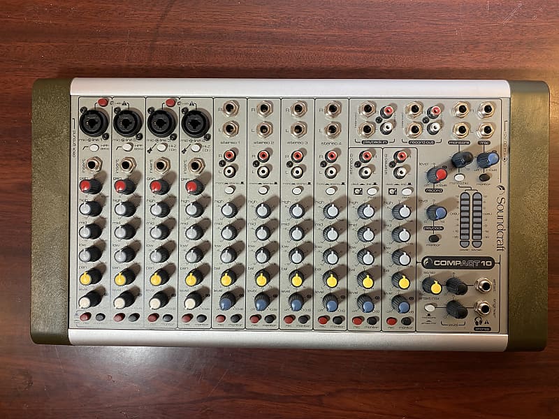 Soundcraft Compact 10 Studio Mixer | Reverb