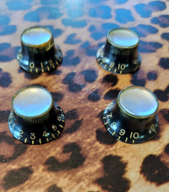 Gibson Vintage Reflector Knobs 1962 | Reverb